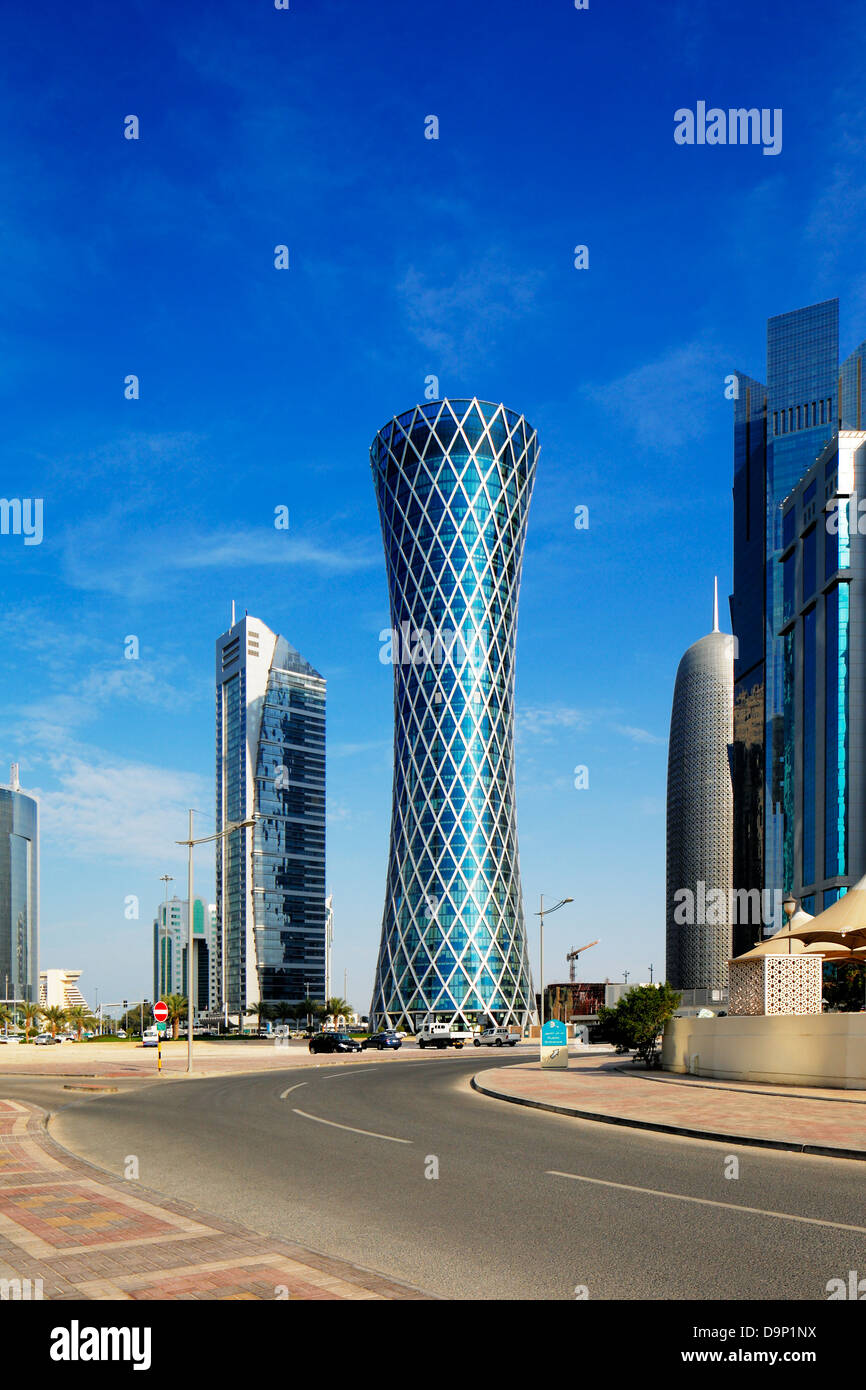 Tornado tower doha hi-res stock photography and images - Alamy
