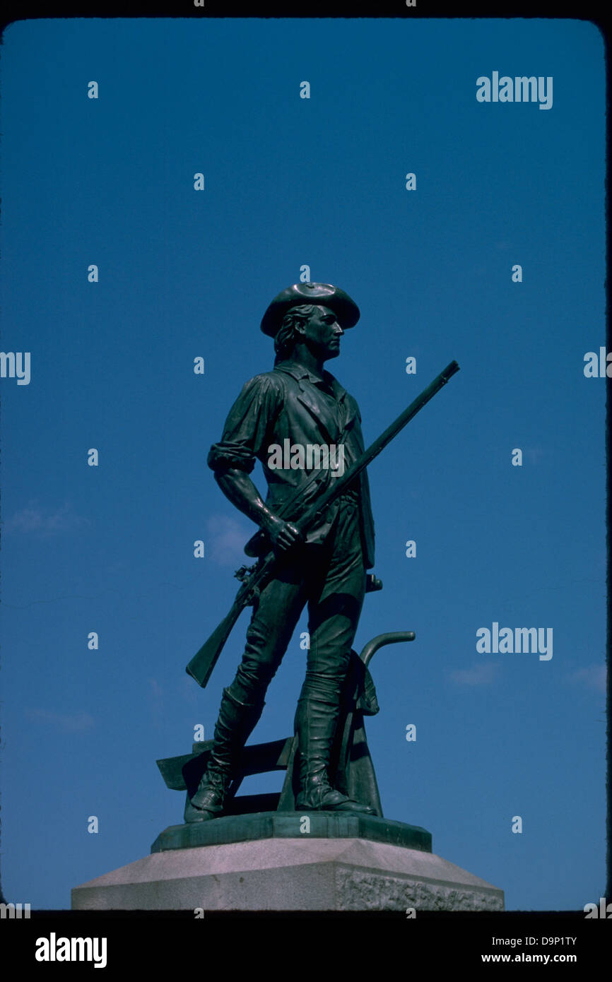 Minute man american revolution hi-res stock photography and images - Alamy