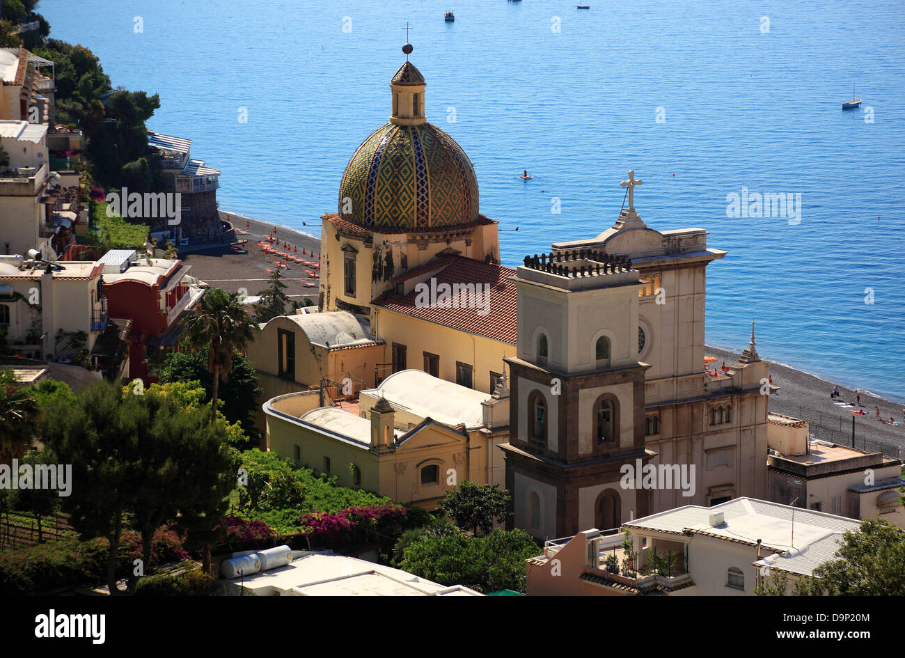 Church of St. Maria Assunta, Positano, Campania, Italy Stock Photo - Alamy