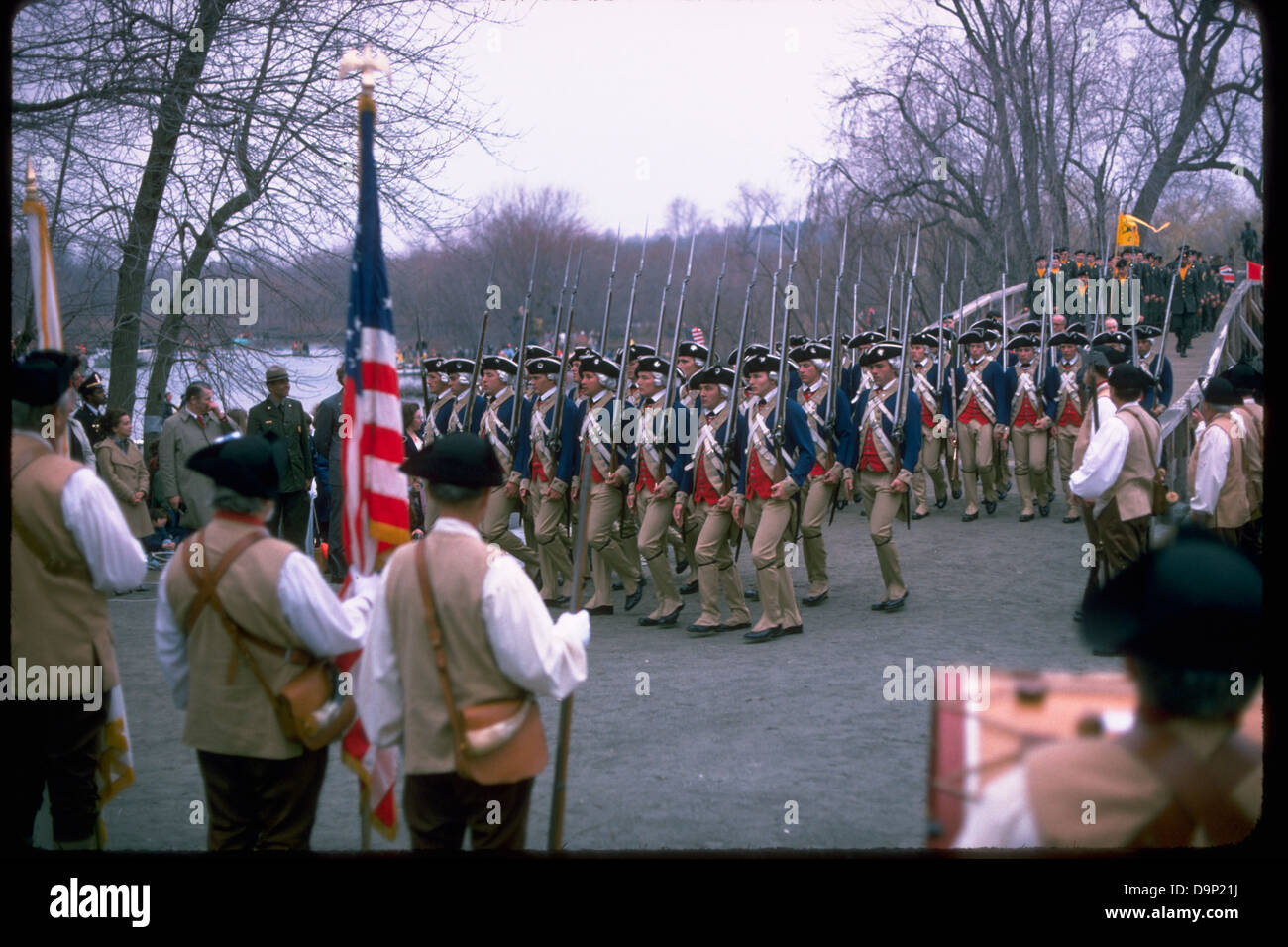 Minute Man National Historical Park in Massachusetts commemorates the ...