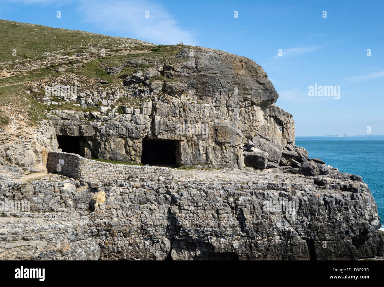 Tilly Whim Caves, Durlston Country Park, Isle of Purbeck, Dorset ...
