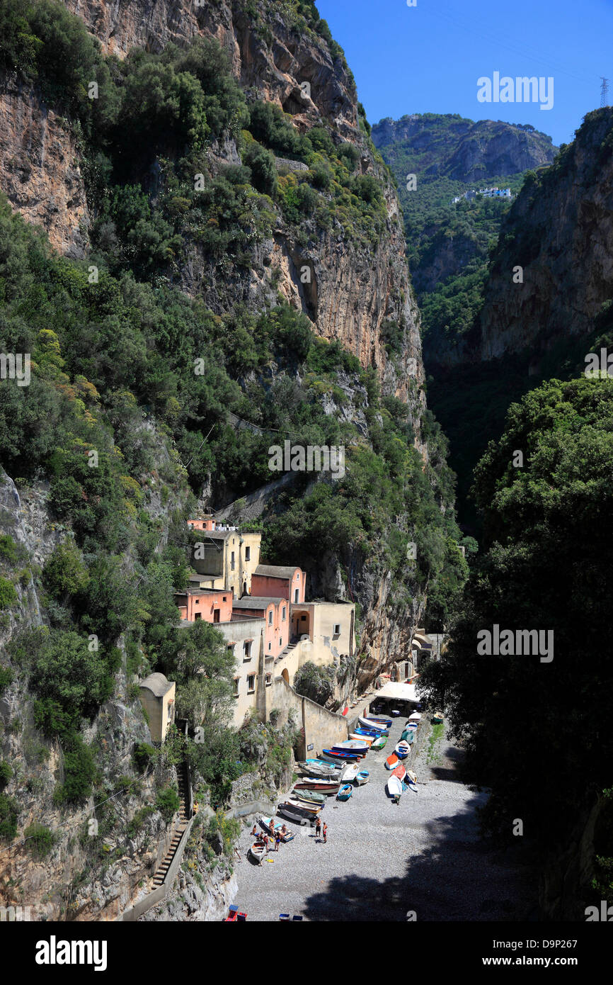 Amalfi coast italy praiano hi-res stock photography and images - Alamy