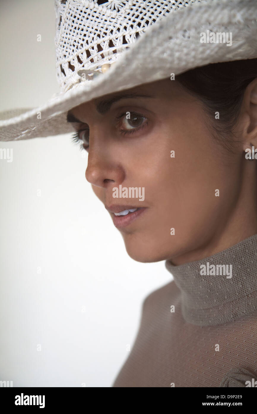 White stetson hi-res stock photography and images - Alamy