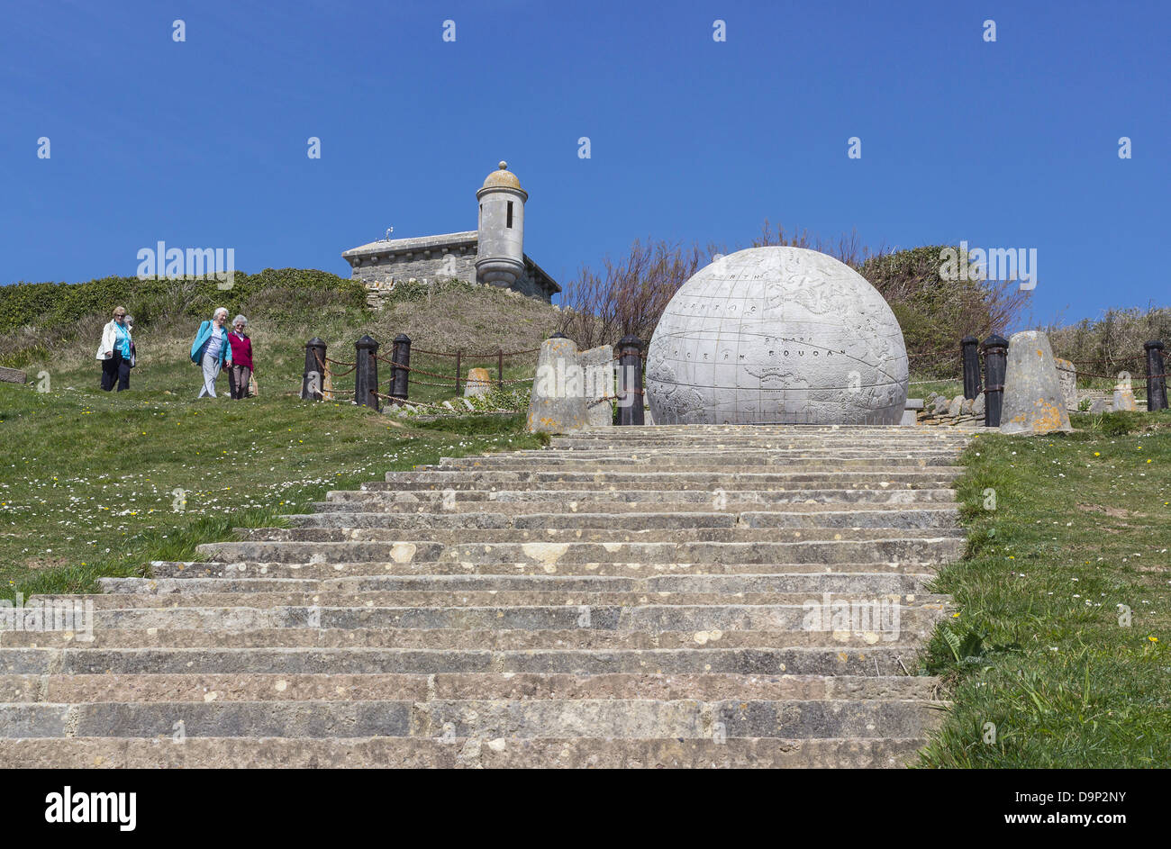 Durlston Castle, The Great Globe, Durlston Country Park, Dorset ...