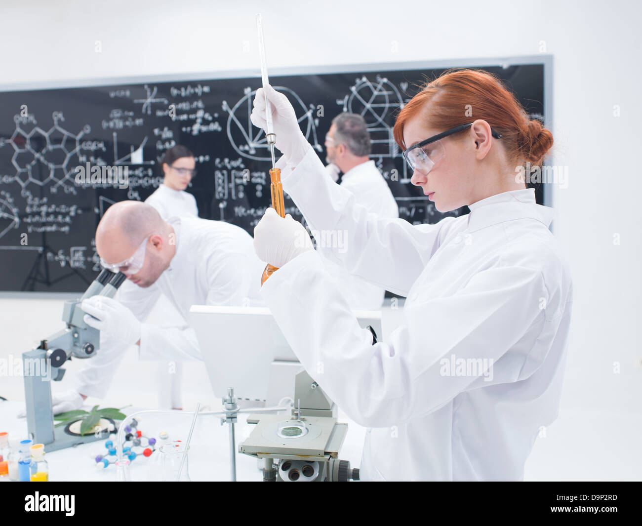 Student model presentation classroom hi-res stock photography and ...