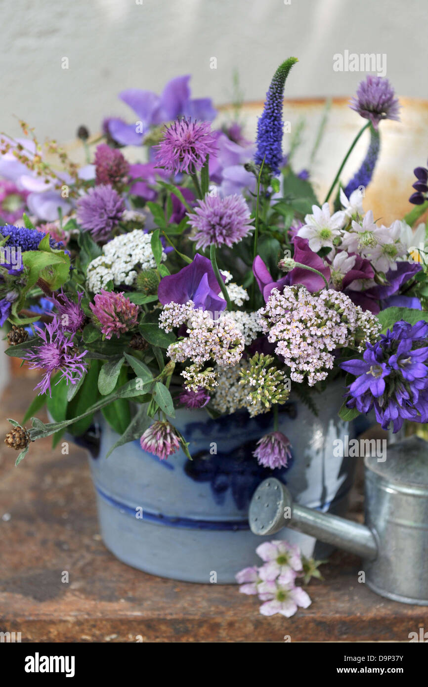 Colorful bunch of flowers Stock Photo - Alamy
