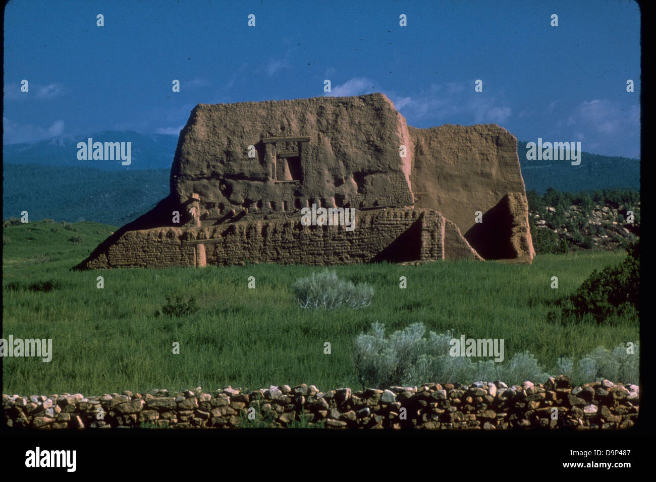 Pecos National Historical Park in New Mexico preserves the site of an ...
