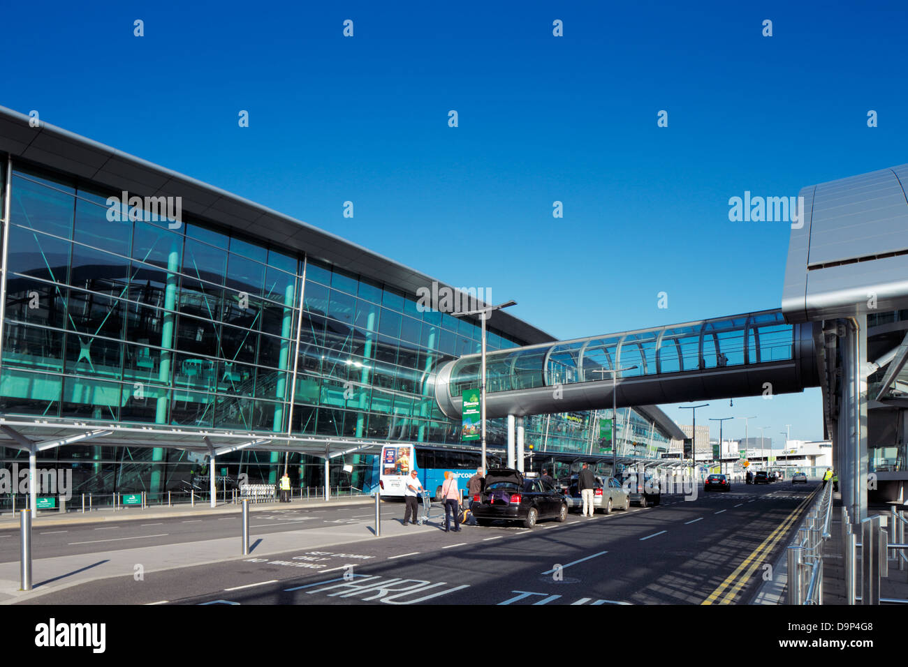 Terminal 2, Dublin Airport, Ireland opened in November 2010 Stock Photo ...