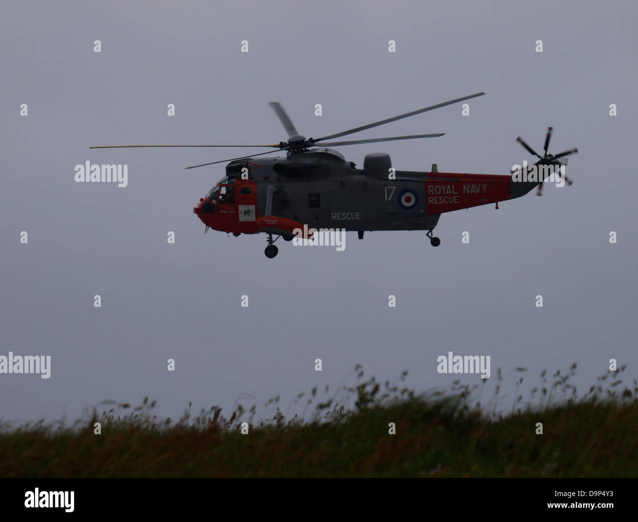 Royal Navy Rescue Helicopter, Cornwall, UK 2013 Stock Photo - Alamy