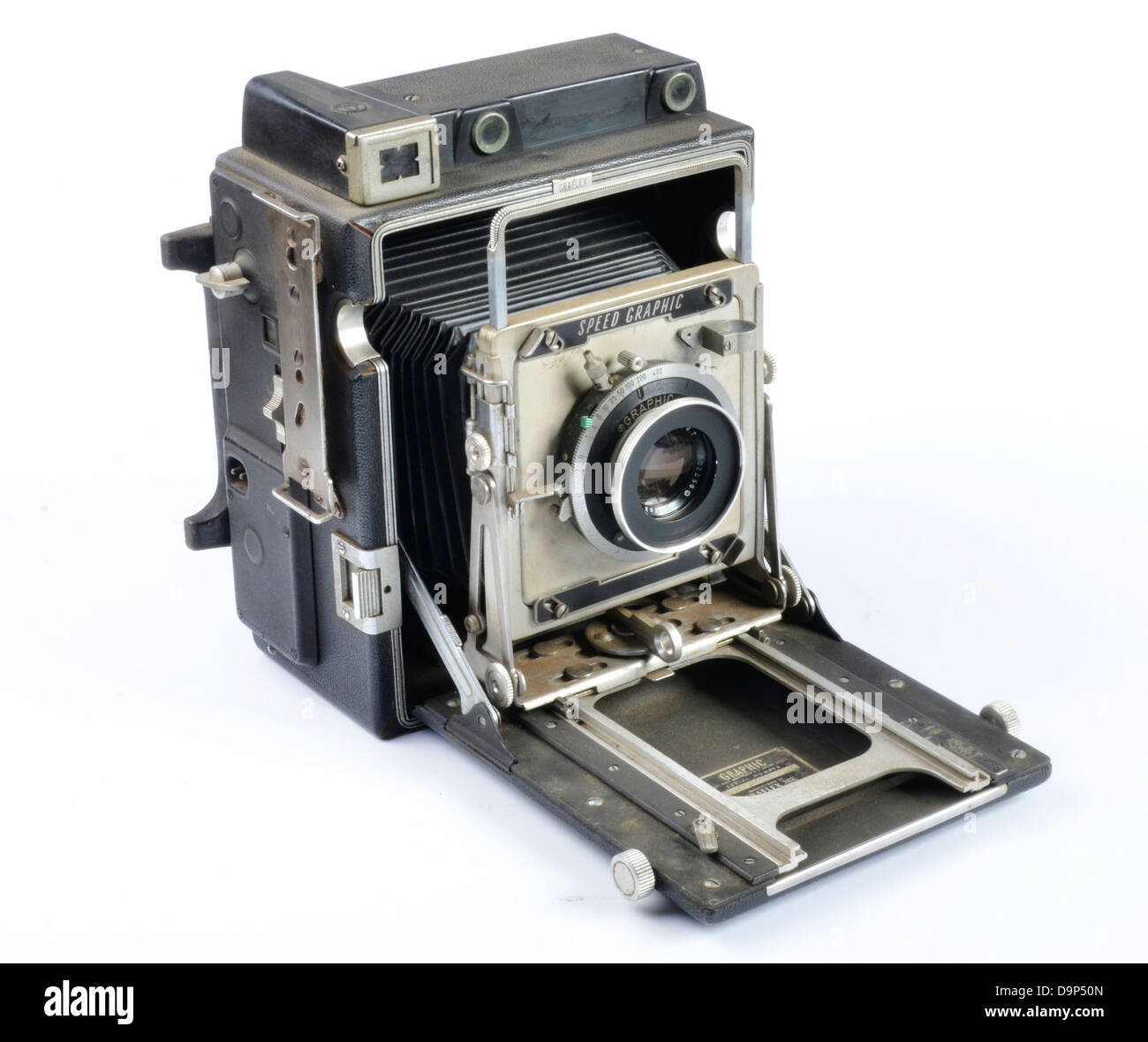 Speed Graphic medium and large format camera Stock Photo - Alamy
