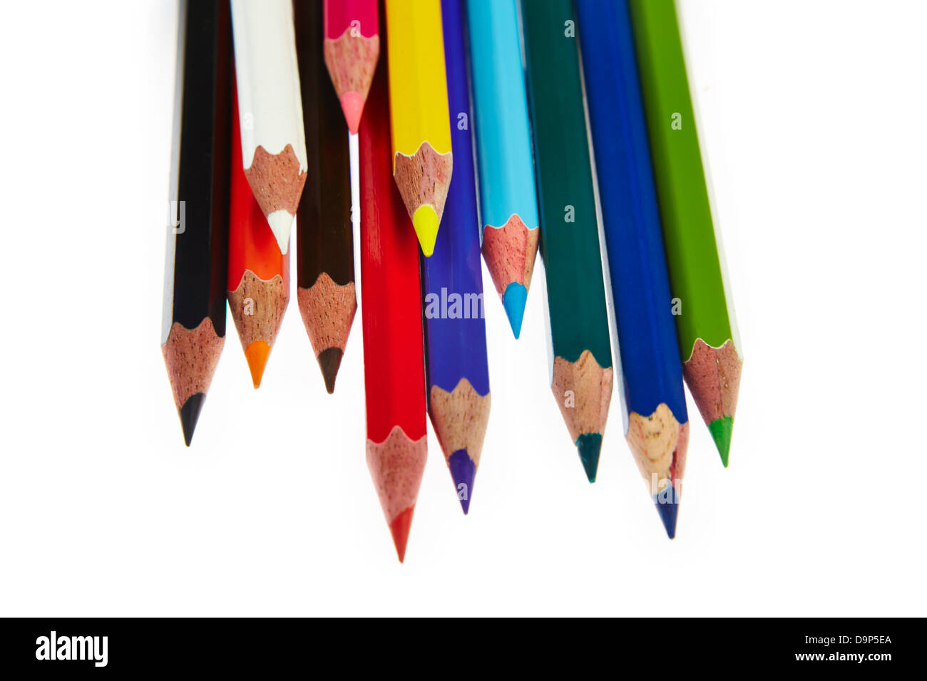 Large colored pencils hi-res stock photography and images - Alamy