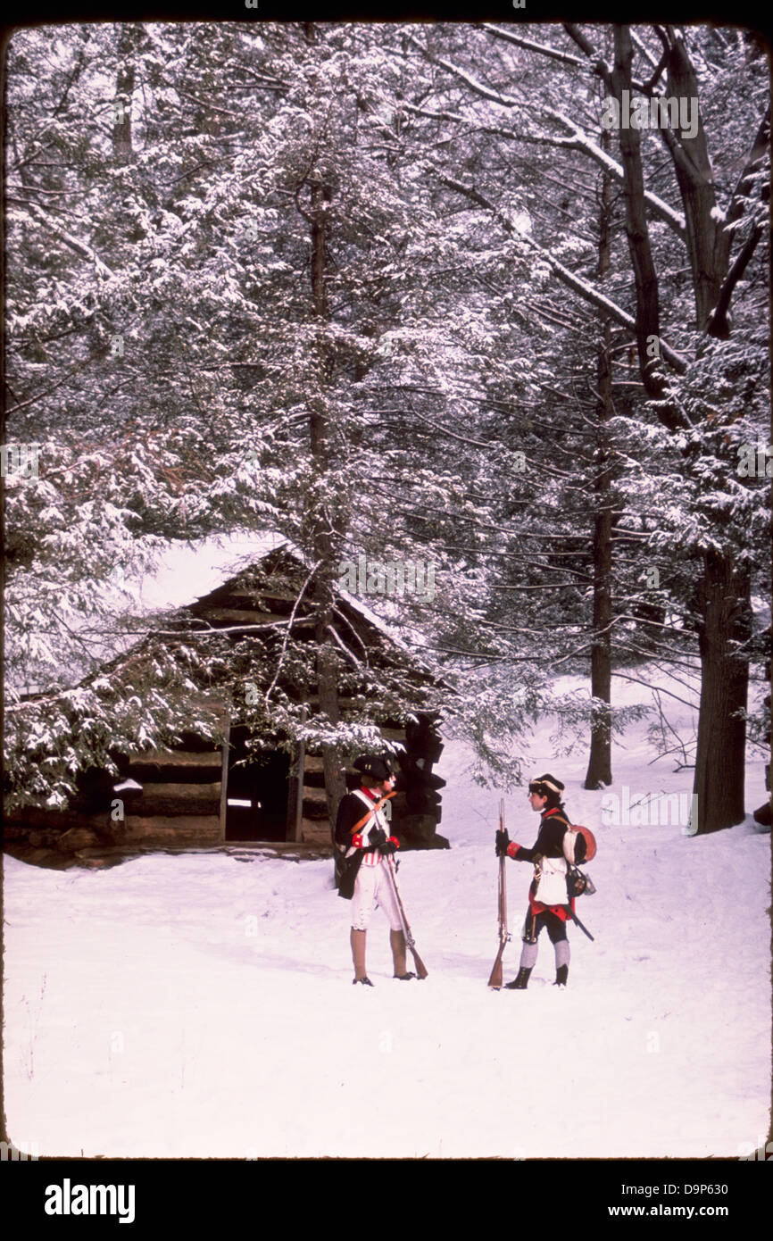 Valley Forge National Historical Park in Pennsylvania preserves the ...