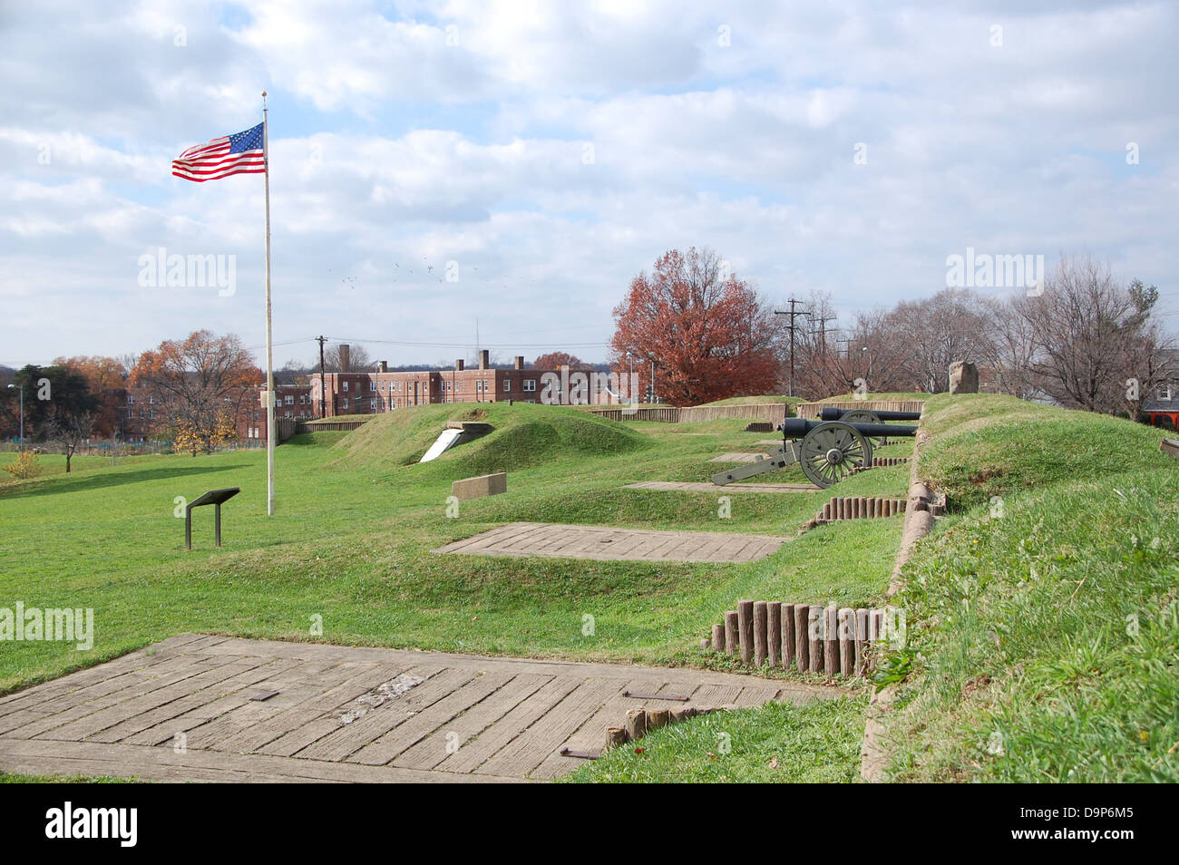 Civil War Defenses of Washington (Fort Stevens) FSTV CWDW-0058 Stock ...