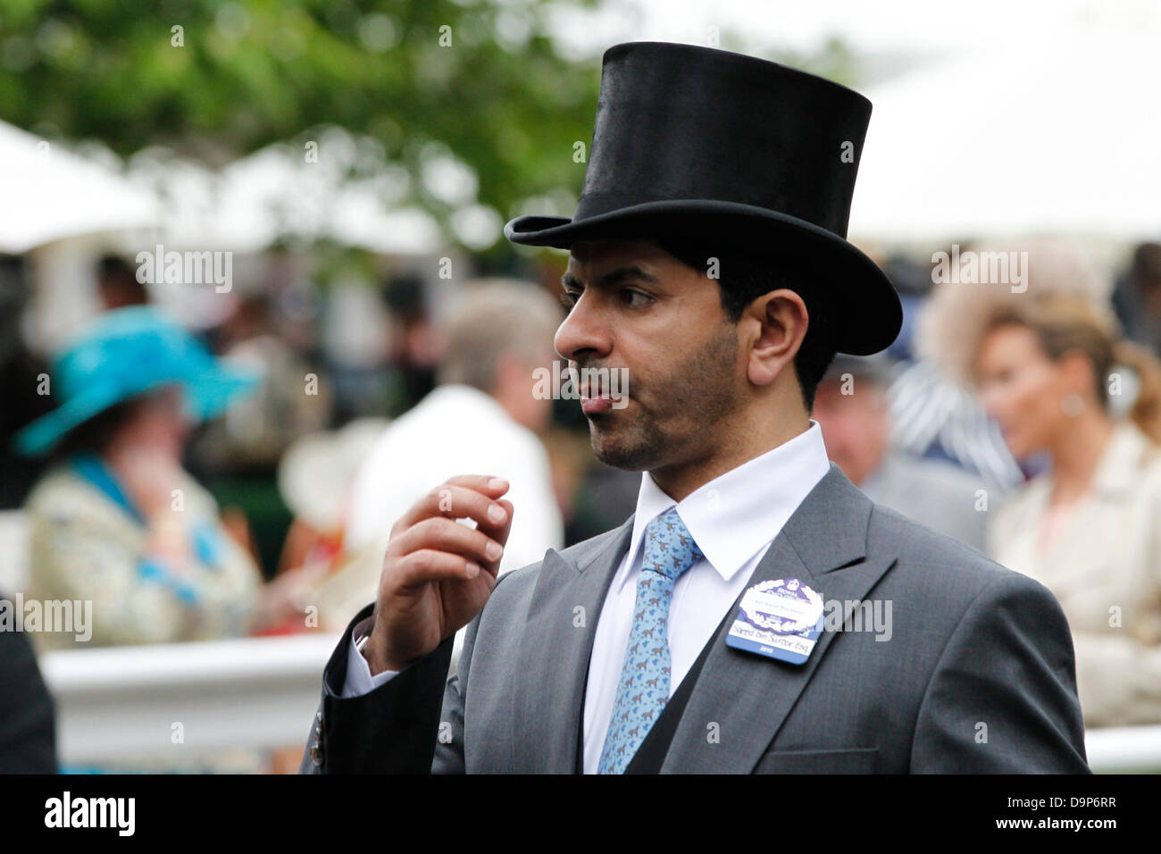 20.06.2013 - Ascot; Saed Bin Suroor in portrait. Credit: Lajos-Eric ...