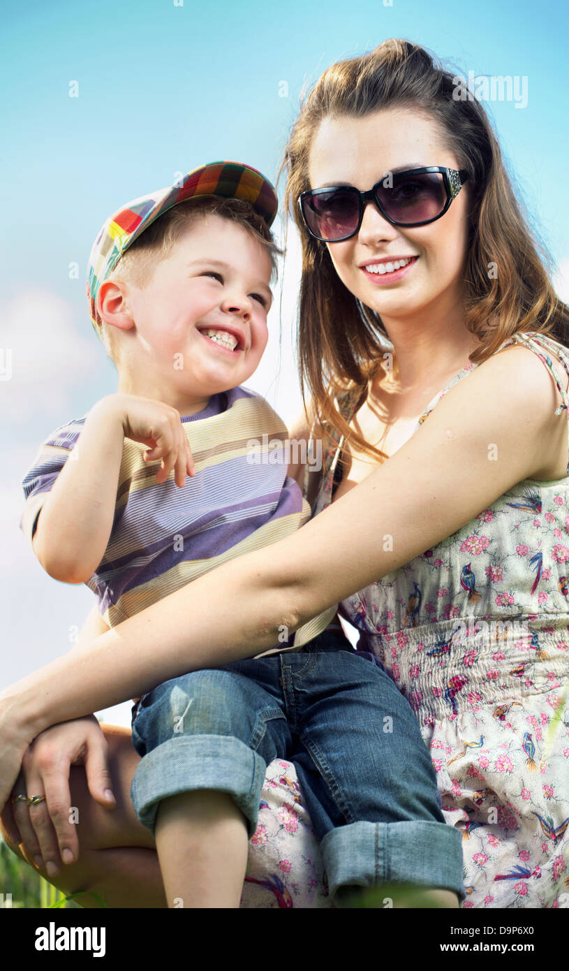 Mother son having great hi-res stock photography and images - Alamy