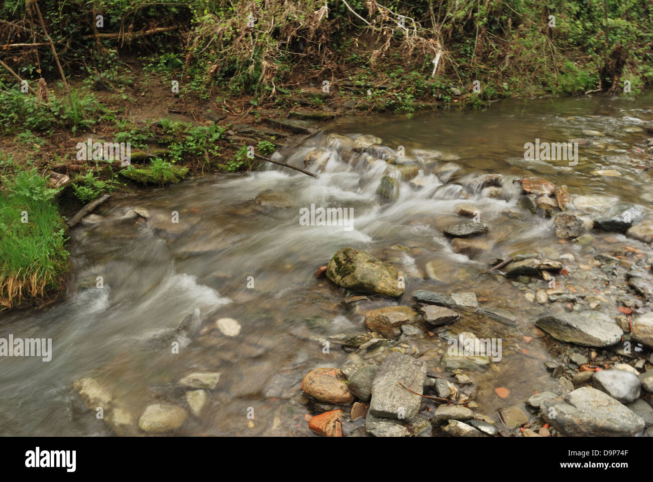 Rupit river surrounded by nature Stock Photo - Alamy
