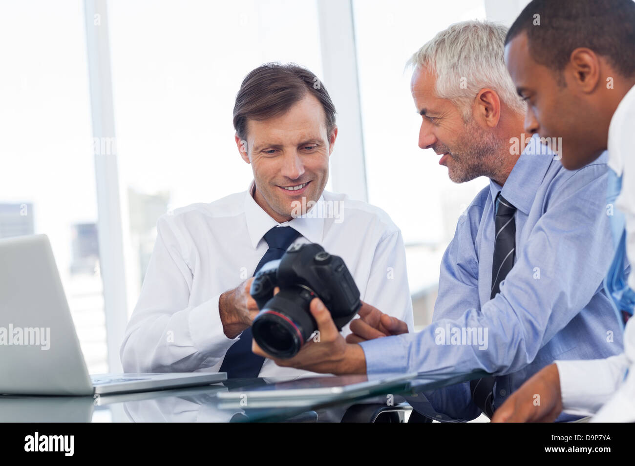 Interested computer hi-res stock photography and images - Alamy