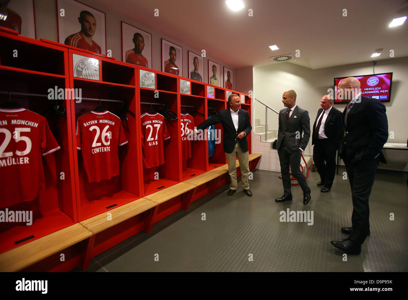 MUNICH, GERMANY - JUNE 24: FC Bayern Muenchen new Head Coach Josep ...