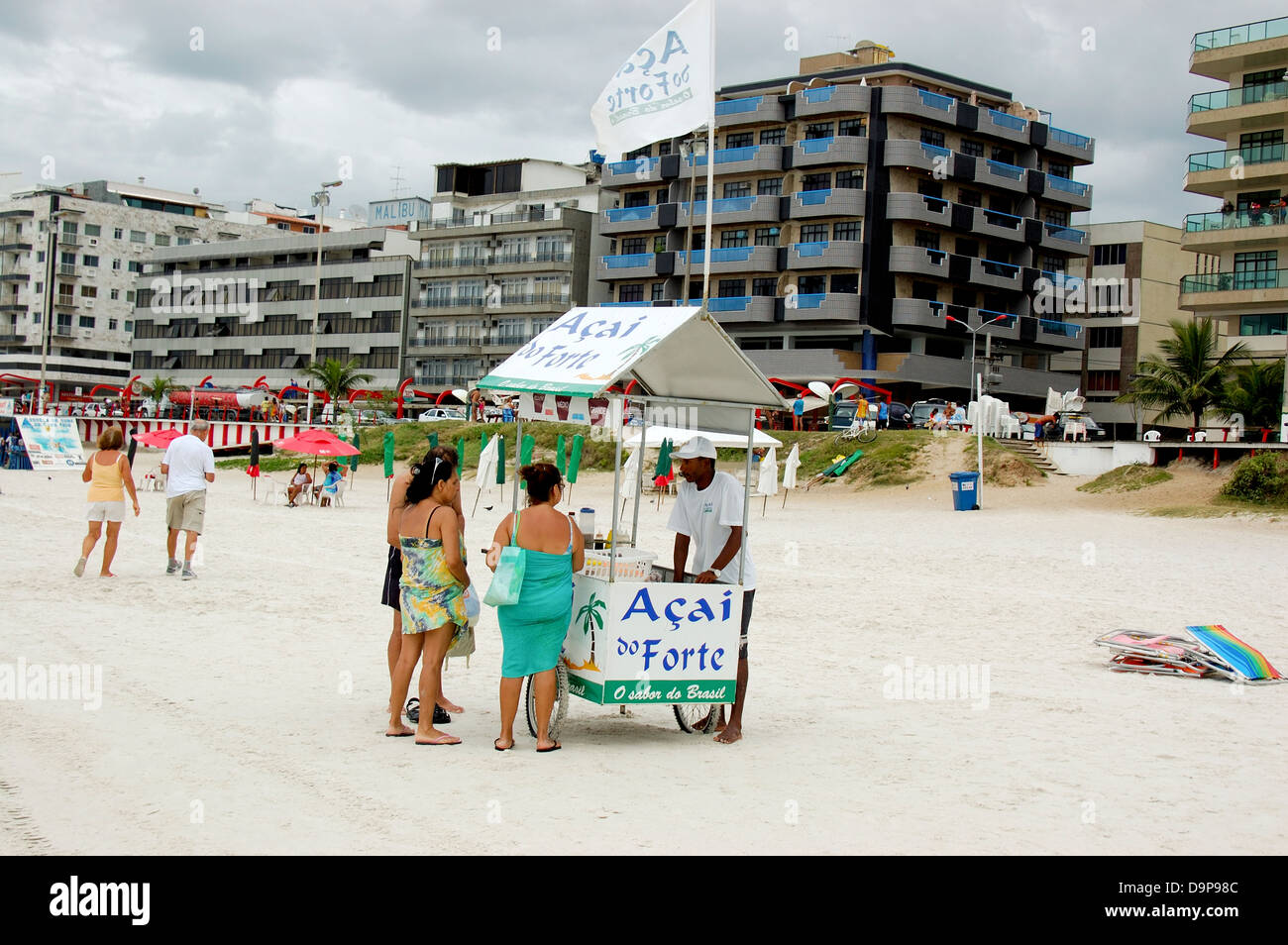 Brazil, Rio de Janeiro, Cabo Frio, Praia do Forte, Fort Beach Stock ...