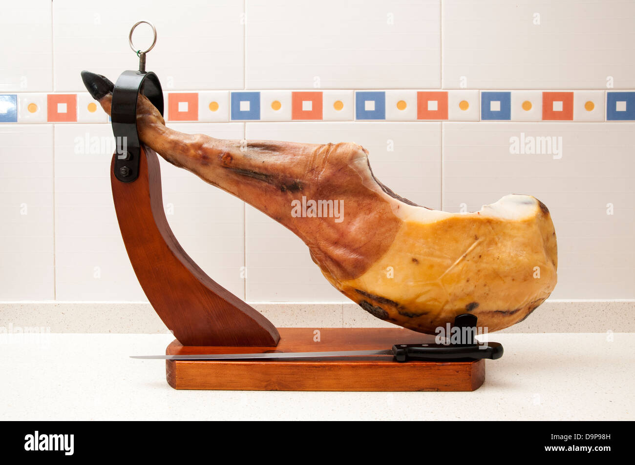 Jamon leg hi-res stock photography and images - Alamy