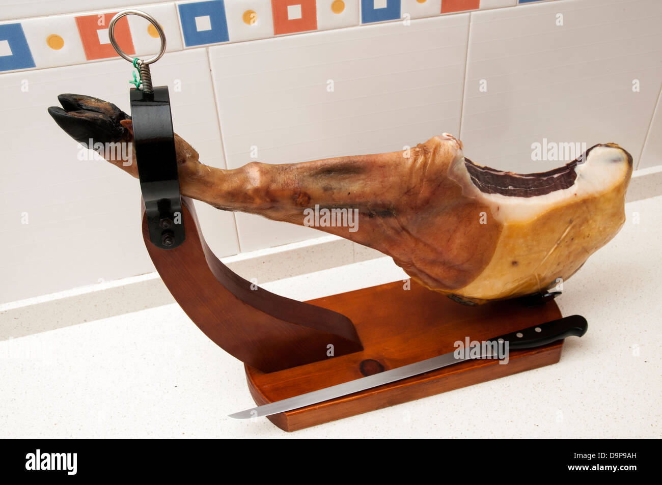 Jamon leg hi-res stock photography and images - Alamy