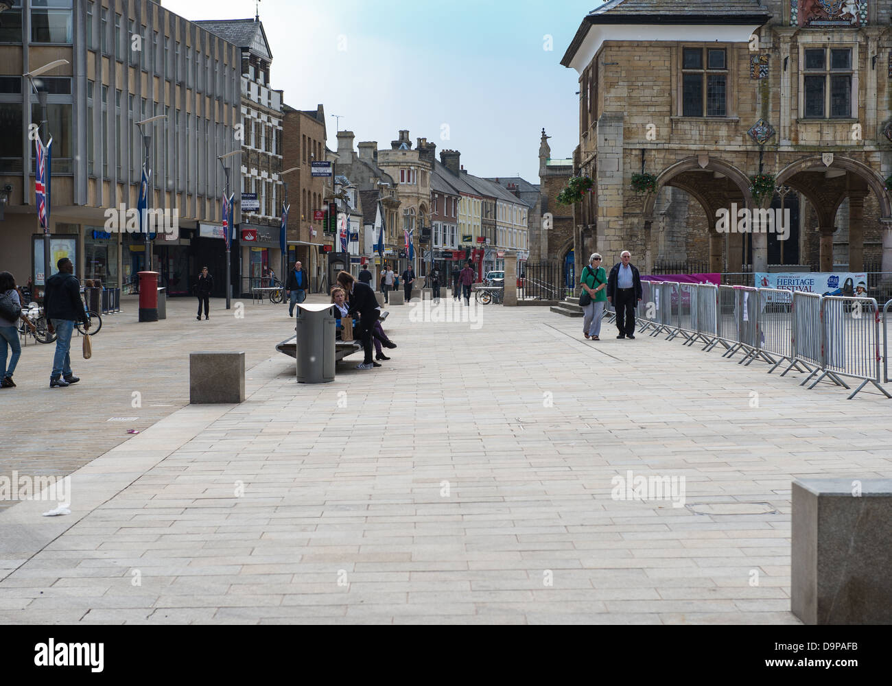 Peterborough Town City Centre Stock Photos & Peterborough Town City ...