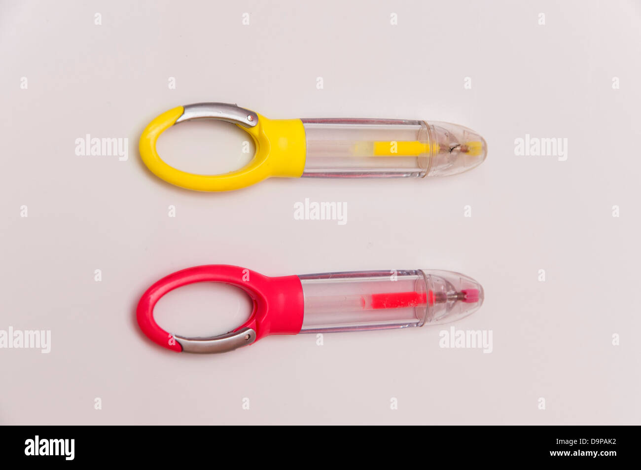 Colorful design pens and rare forms Stock Photo - Alamy
