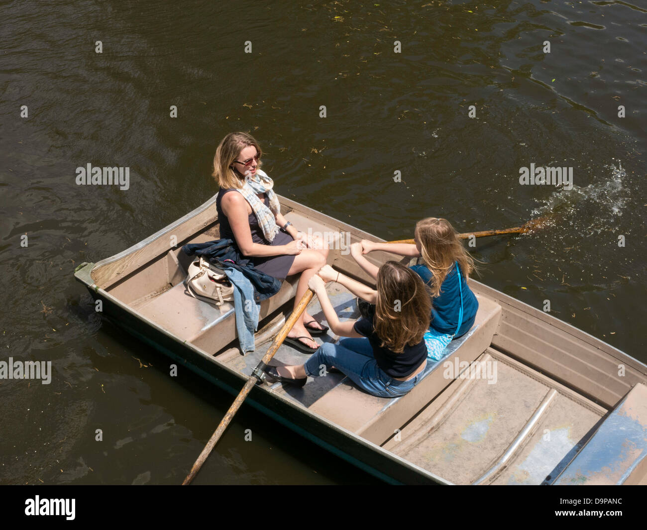 Rowboat people hi-res stock photography and images - Alamy