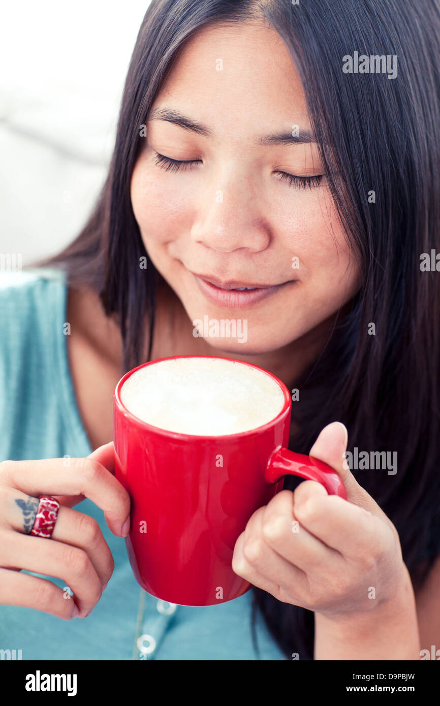 An attractive coffee hi-res stock photography and images - Alamy