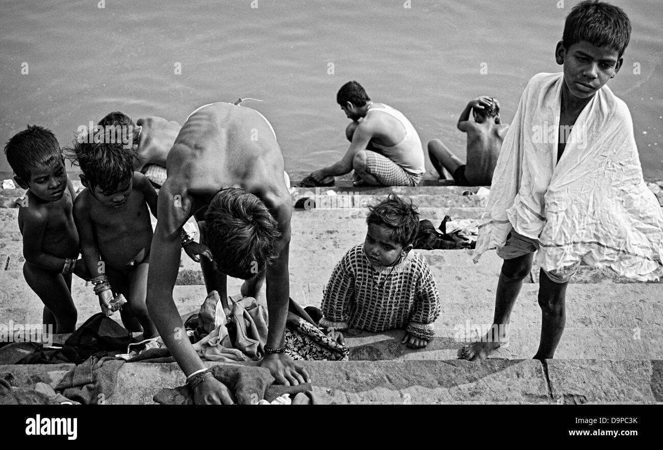 Ganges Black and White Stock Photos & Images - Alamy