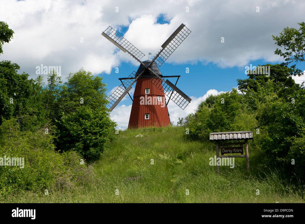 Sweden windmill hi-res stock photography and images - Alamy