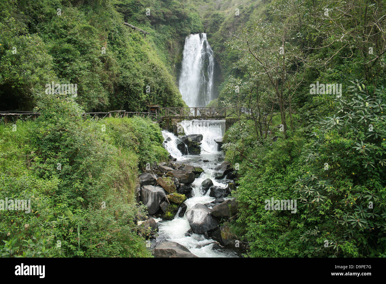 Peguche falls hi-res stock photography and images - Alamy