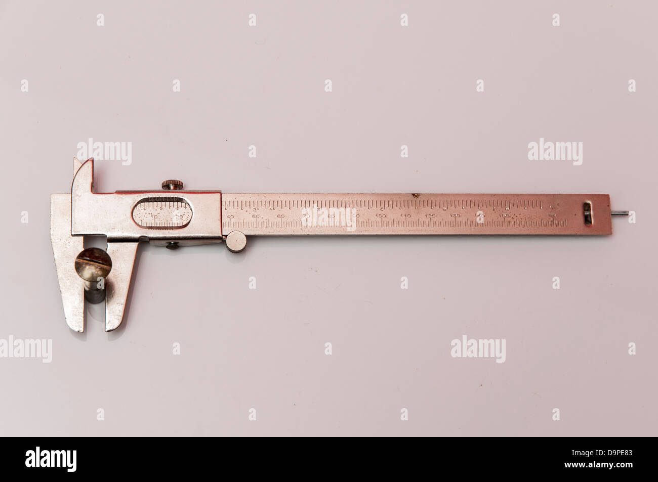 calipers to measure silver Stock Photo - Alamy
