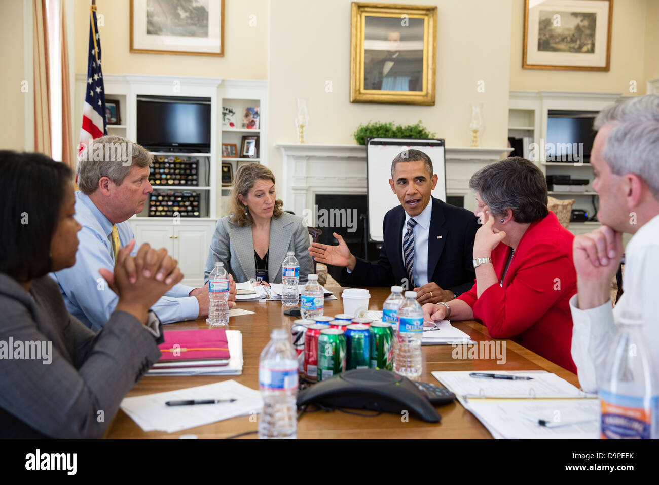 President Barack Obama white house Stock Photo - Alamy