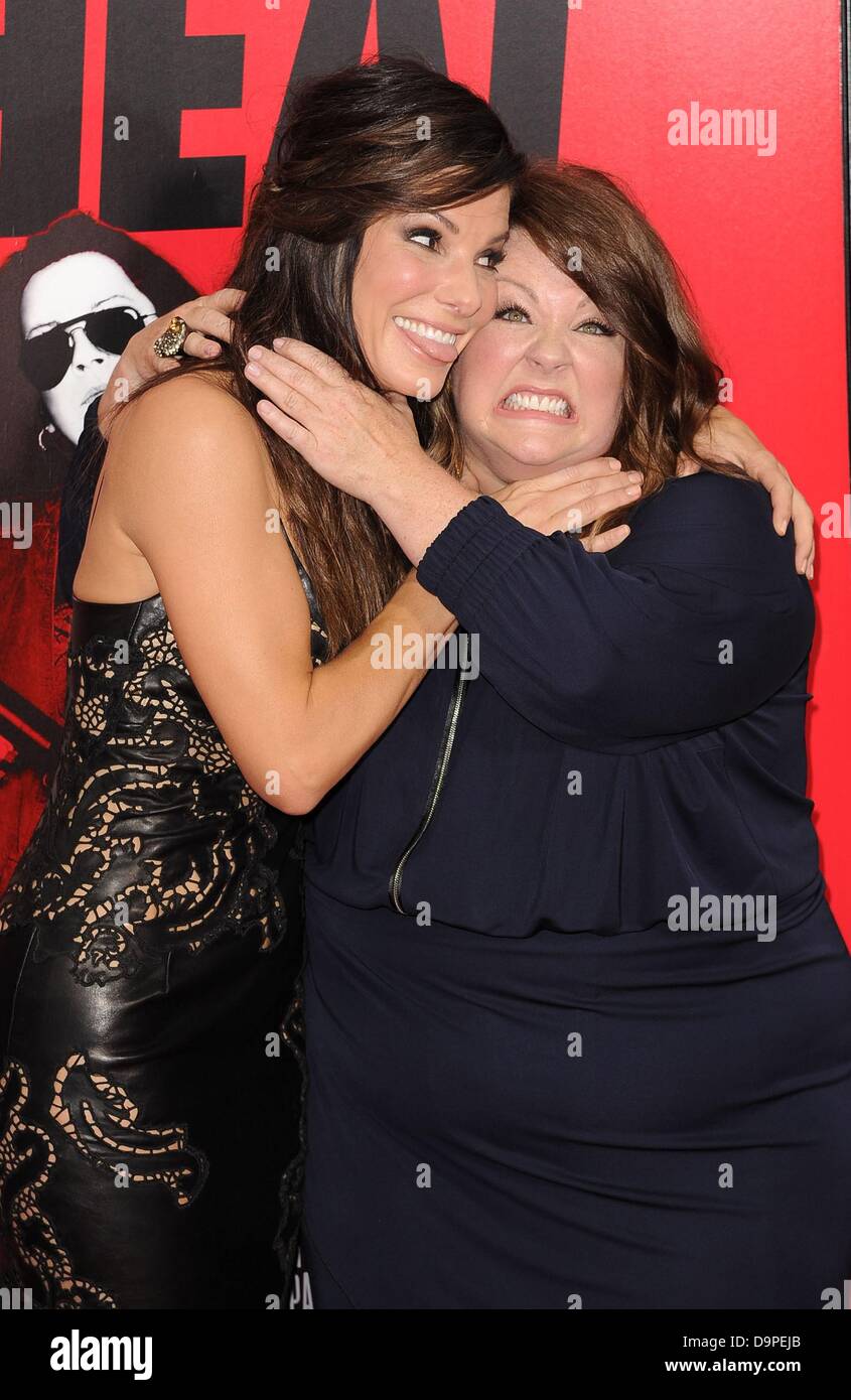 New York, NY, USA. 23rd June, 2013. Sandra Bullock, Melissa McCarthy at ...