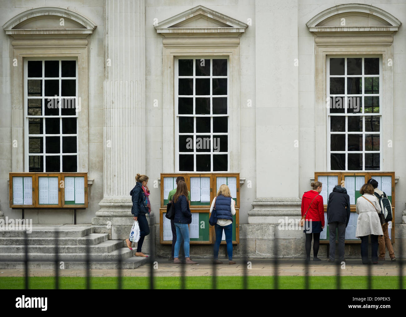 Cambridge university exam results hi-res stock photography and images ...