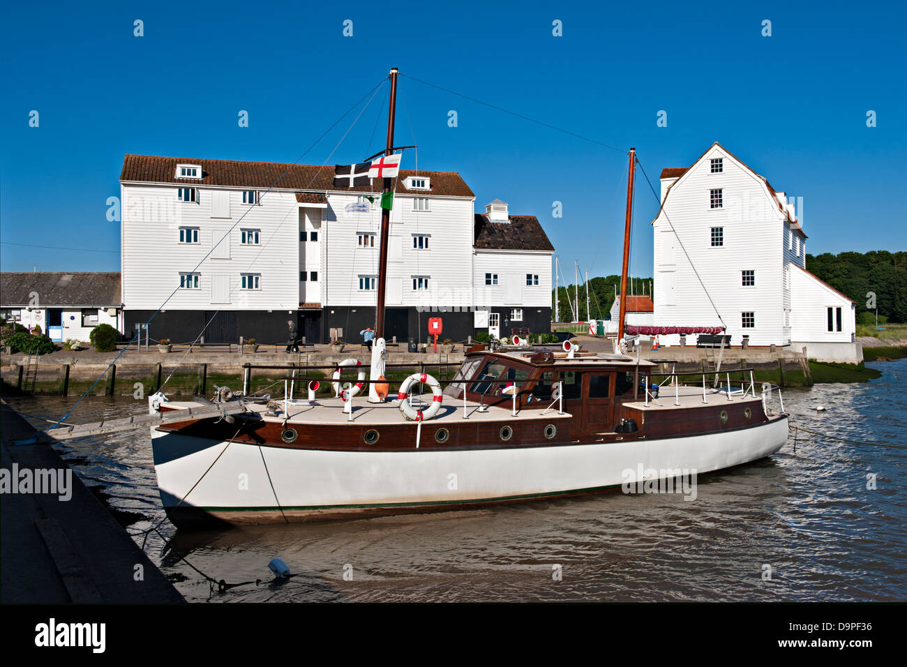 Woodbridge Tide Mill, Suffolk, UK. A rare example of a tide mill ...