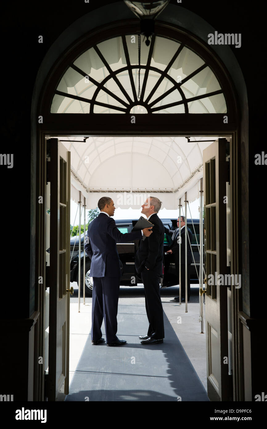 President Barack Obama white house Stock Photo - Alamy