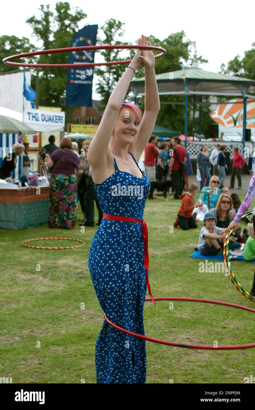 Hula Hoop Woman High Resolution Stock Photography and Images - Alamy