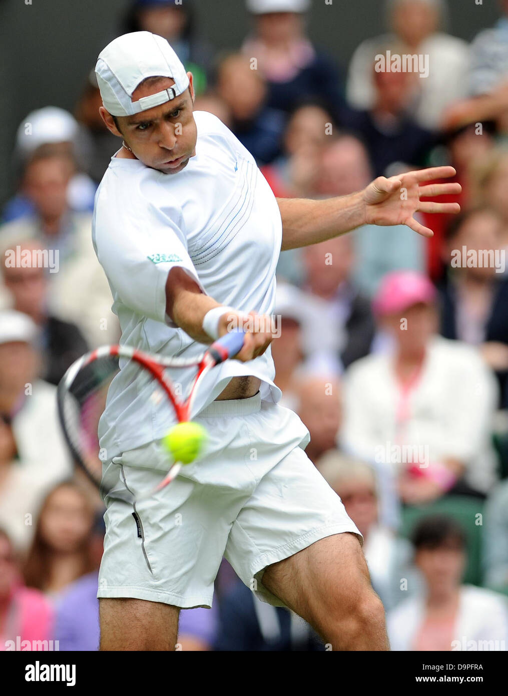 BENJAMIN BECKER GERMANY THE ALL ENGLAND TENNIS CLUB WIMBLEDON LONDON ...