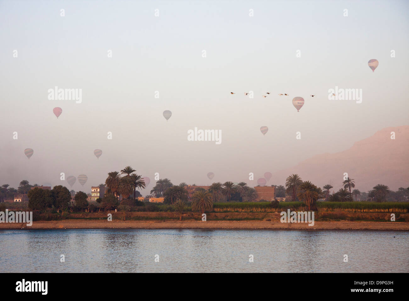 Morning Take Off Stock Photo - Alamy