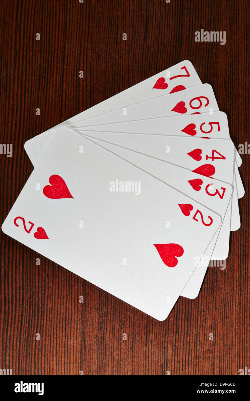 Arranging cards hi-res stock photography and images - Alamy