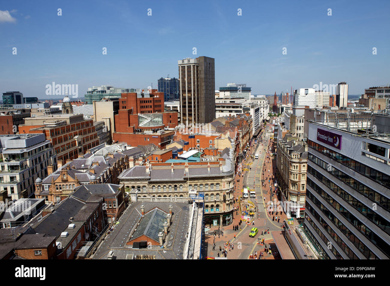 Aerial Views Of Birmingham High Resolution Stock Photography and Images ...