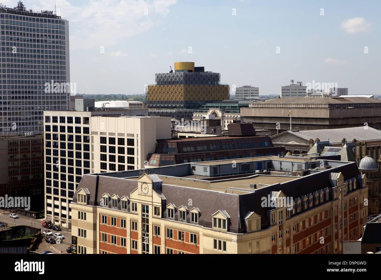 The New Library Of Birmingham on the skyline, New Architecture In ...