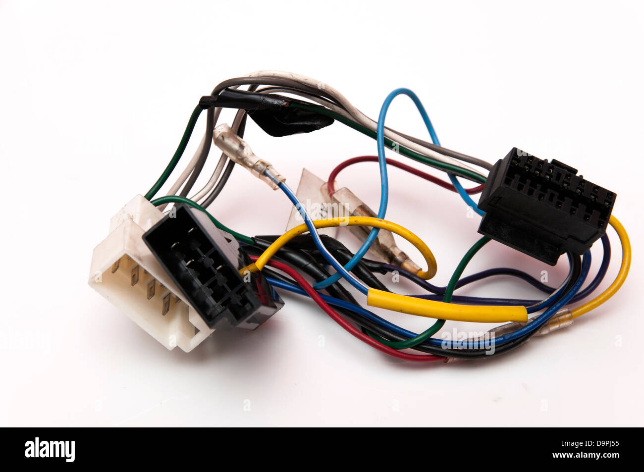 Connection cable for desktop computer Stock Photo - Alamy