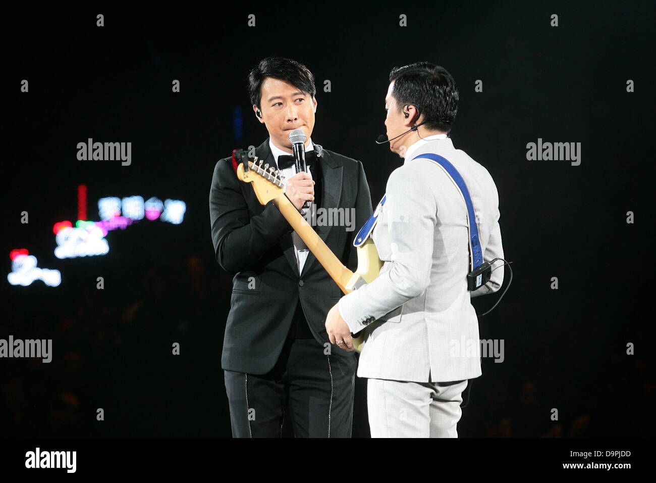 Leon Lai at Thank You Concert held by Mark Lui in Hong Kong, China on ...