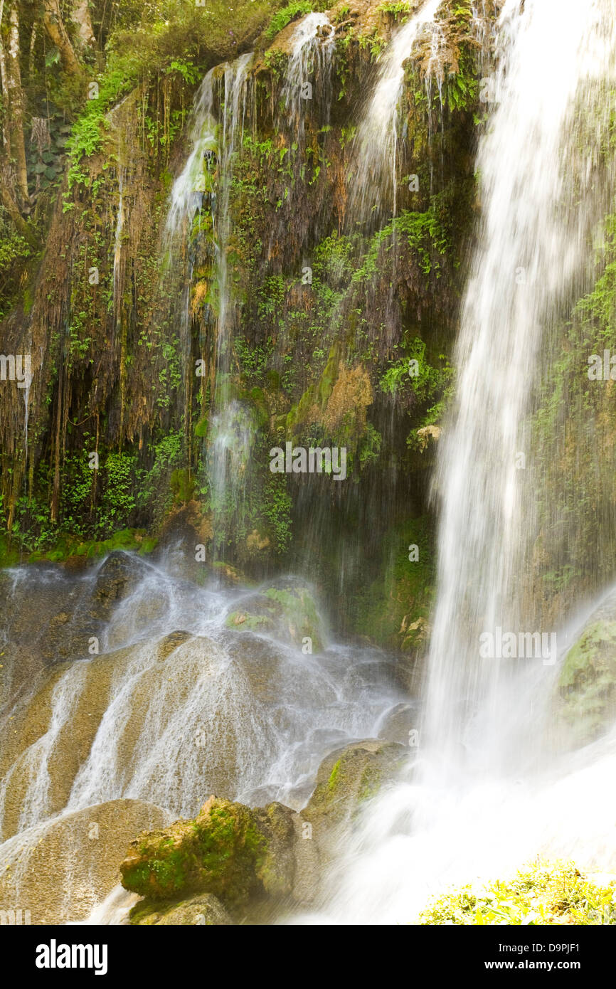 El Nicho waterfall, in Scambray mountains. Cienfuegos province, Cuba ...