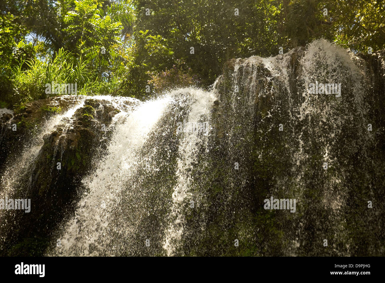 El Nicho waterfall, in Scambray mountains. Cienfuegos province, Cuba ... El Nicho waterfall, in Scambray mountains. Cienfuegos province, Cuba ...