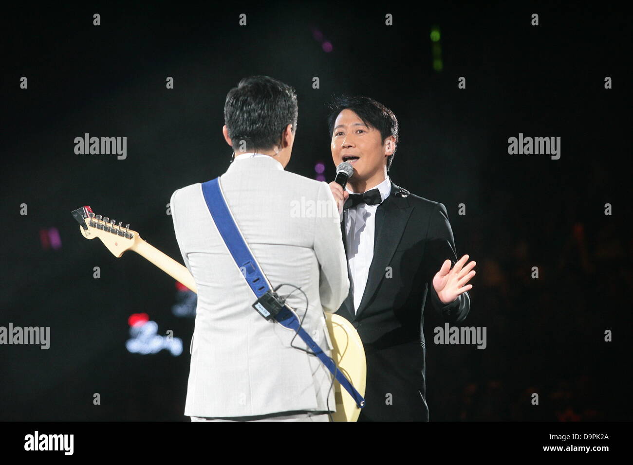 Leon Lai at Thank You Concert held by Mark Lui in Hong Kong, China on ...