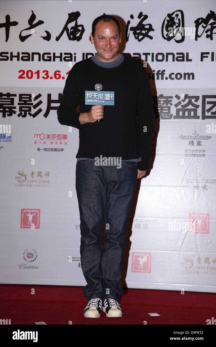 Director Louis Leterrier at press conference of movie Now You See Me in ...